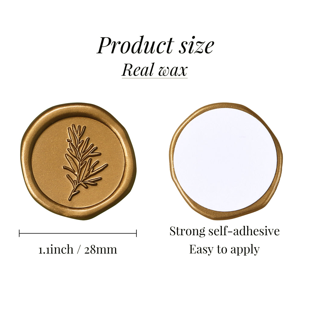 Wax Seal Stickers - Wedding Invitation Envelope Seal Stickers Self Adh ...