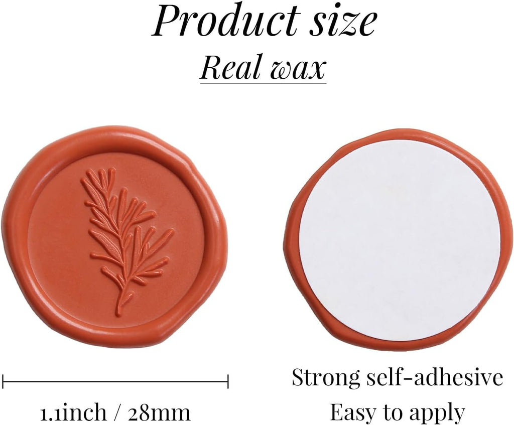Wax Seal Stickers - Wedding Invitation Envelope Seal Stickers Self Adh ...