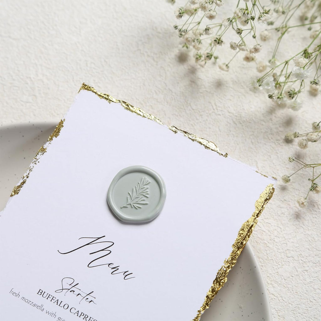 Wax Seal Stickers - Wedding Invitation Envelope Seal Stickers Self Adh ...