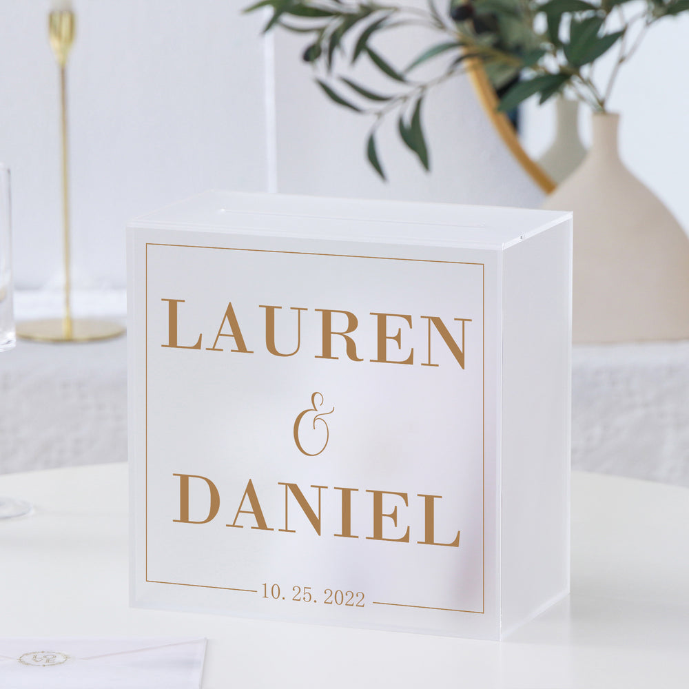 Acrylic Card Box – UNIQOOO