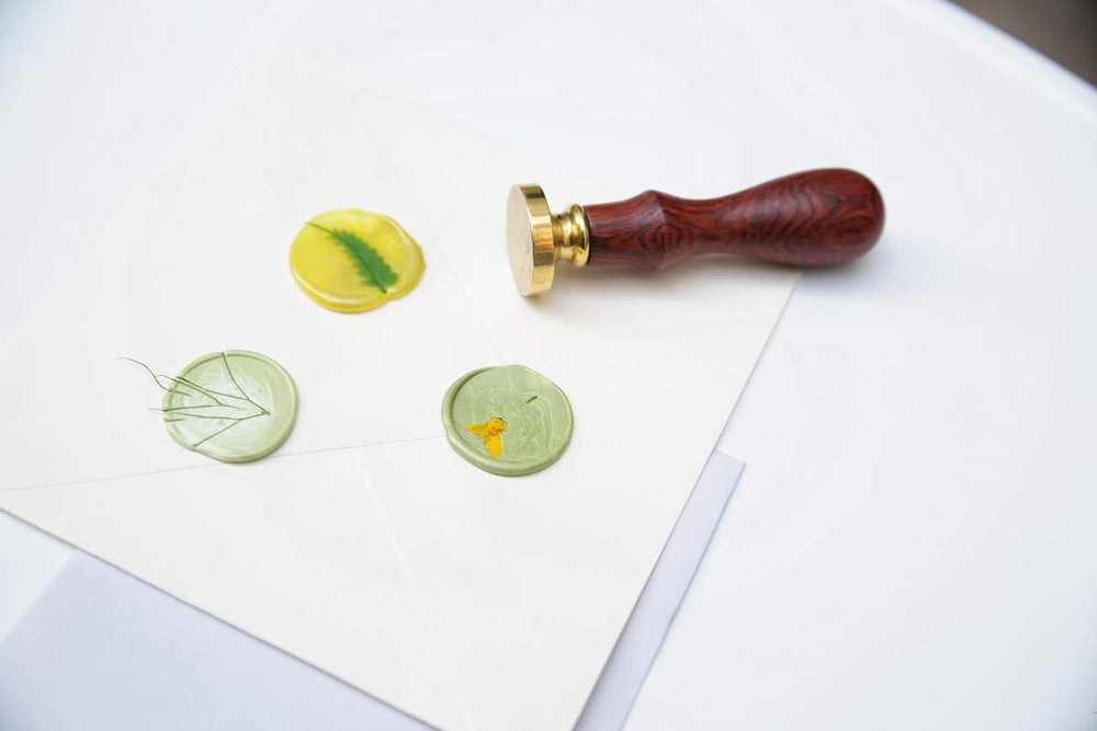 Blank Wax Seal Stamp, 1 inch Round – UNIQOOO
