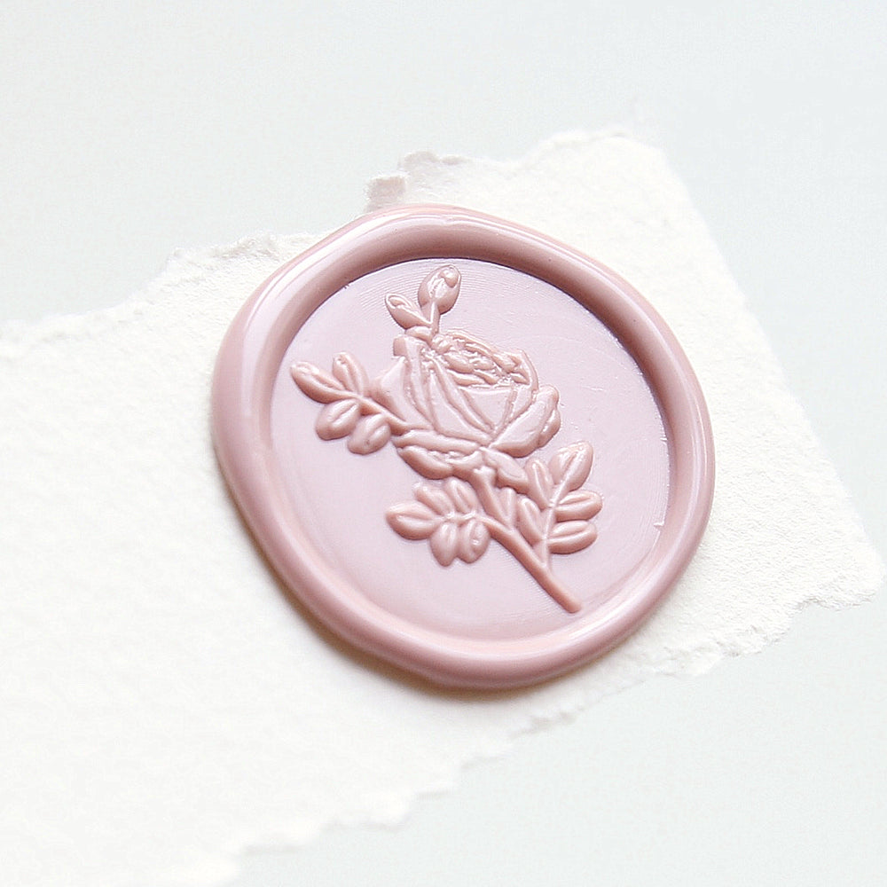 Wild Rose Wax Seal Stamp – UNIQOOO